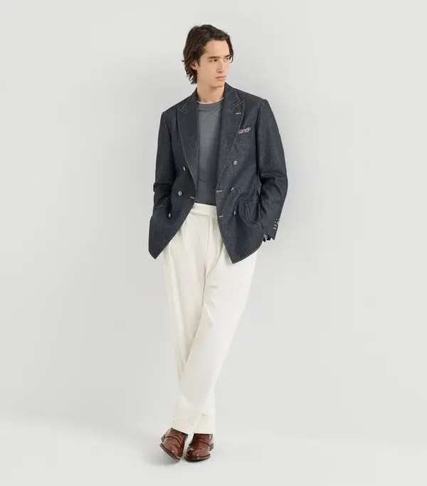 Brunello Cucinelli Leather Penny Loafers