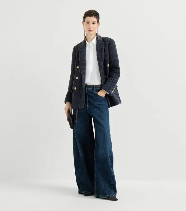 Brunello Cucinelli Stretch-cotton Poplin Monili Shirt
