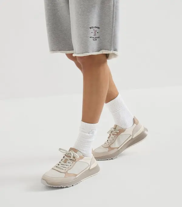 Brunello Cucinelli Nubuck-suede Sneakers