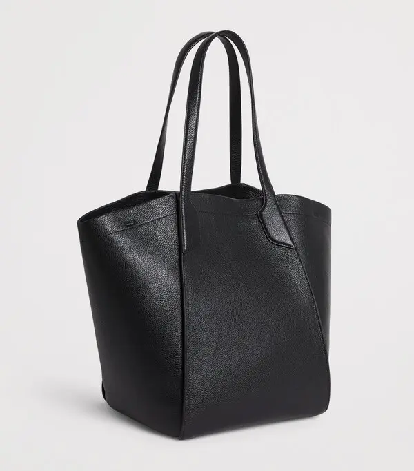 Harrods Medium Leather Freya Tote Bag