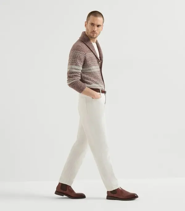 Brunello Cucinelli Cotton Denim Five-pocket Trousers