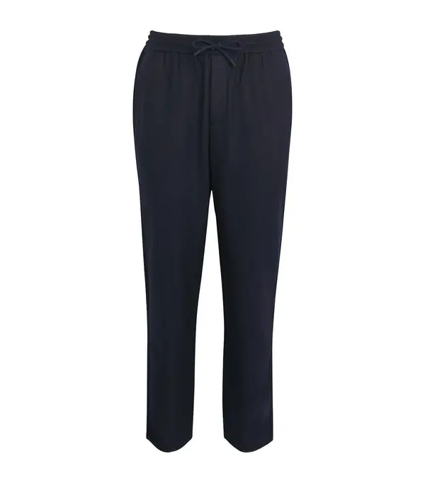 Sease Stretch Virgin Wool Drawstring Trousers