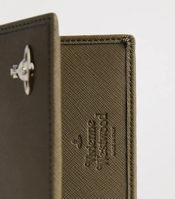 VIVIENNE WESTWOOD Saffiano-effect Card Holder