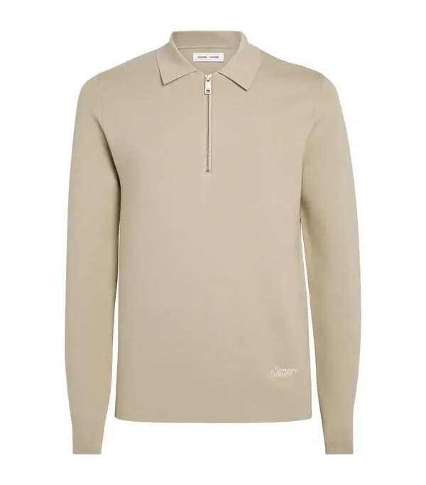 SAMSØE SAMSØE Zip-up Polo Sweater