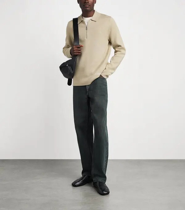 SAMSØE SAMSØE Zip-up Polo Sweater