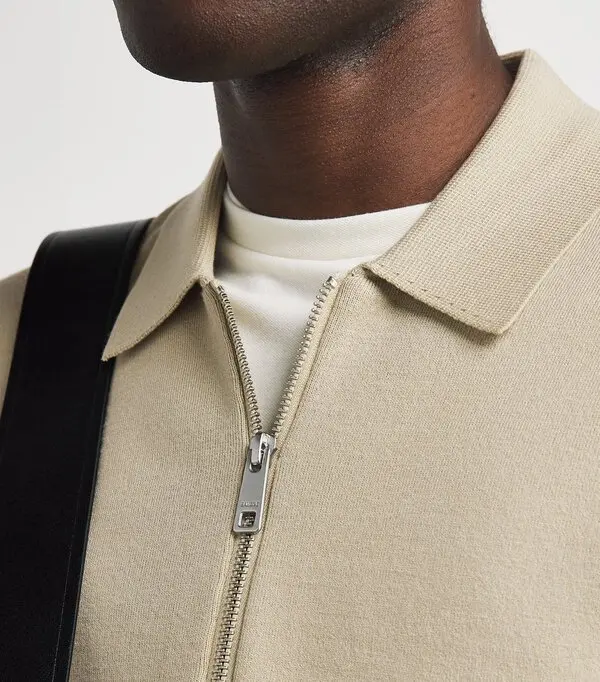SAMSØE SAMSØE Zip-up Polo Sweater