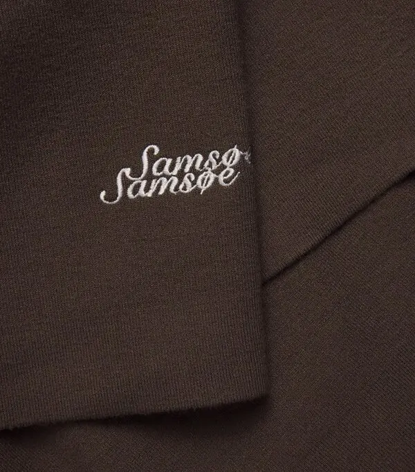 SAMSØE SAMSØE Zip-up Polo Sweater