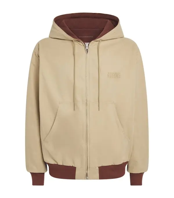 MAISON MARGIELA Reversible Hoodie Bomber Jacket