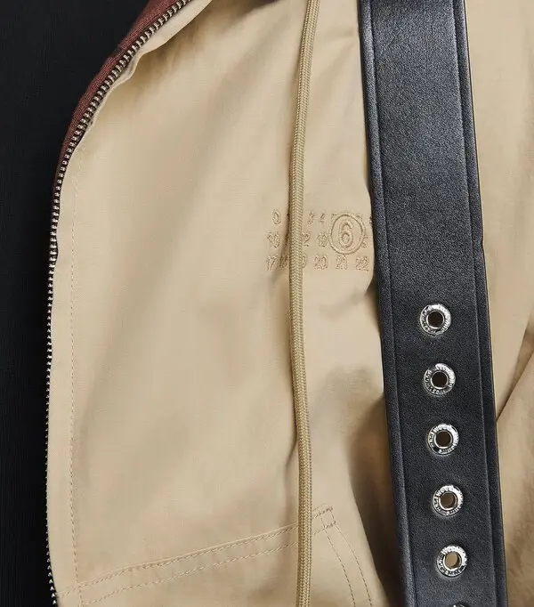MAISON MARGIELA Reversible Hoodie Bomber Jacket