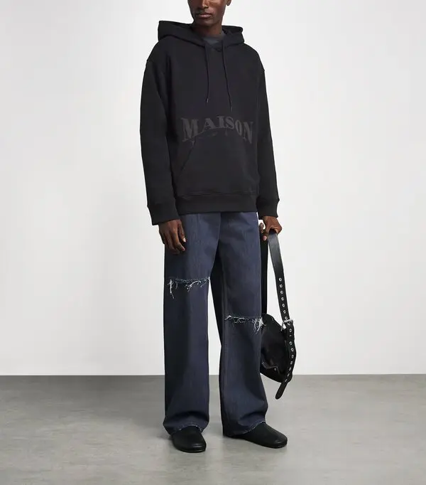 MAISON MARGIELA Oversized Logo Hoodie