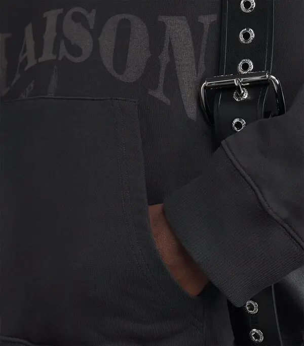 MAISON MARGIELA Oversized Logo Hoodie