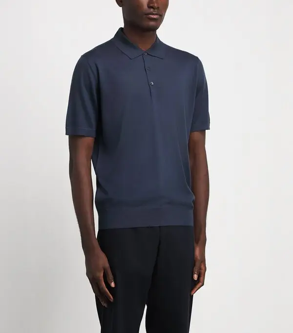 Corneliani Wool Polo Shirt
