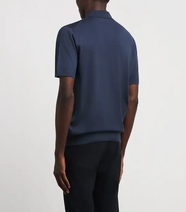 Corneliani Wool Polo Shirt