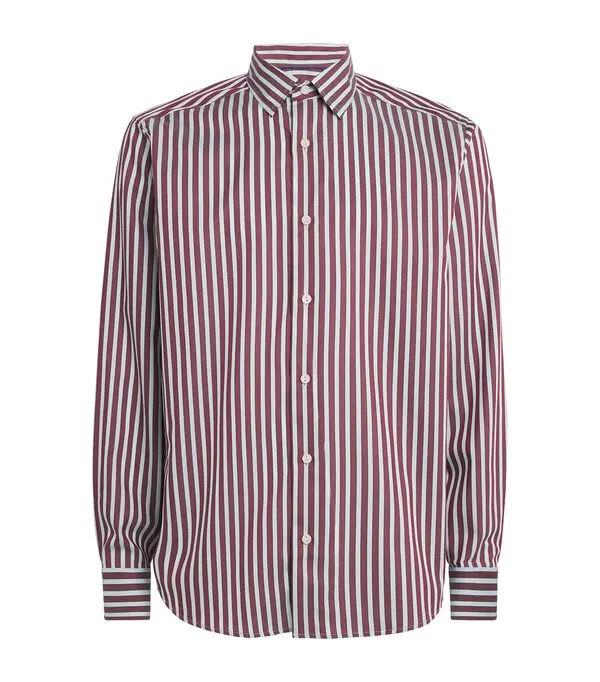 Eton Organic Cotton Bengal Stripe Shirt