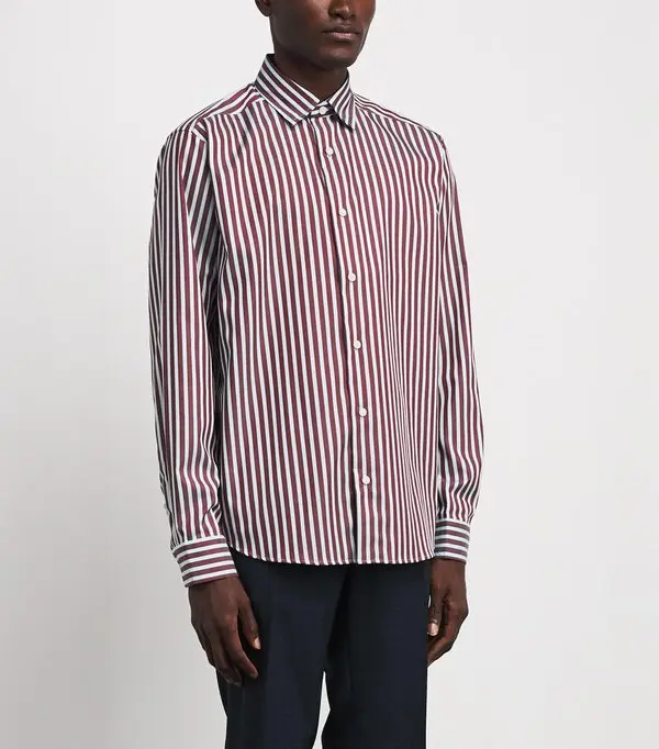 Eton Organic Cotton Bengal Stripe Shirt