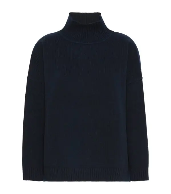 Max Mara Virgin Wool High-neck Sweater
