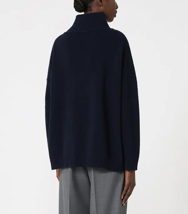 Max Mara Virgin Wool High-neck Sweater