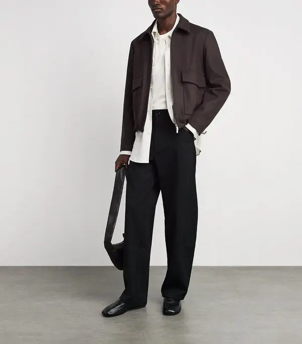 Barena Venezia Wool-blend Tailored Bomber Jacket