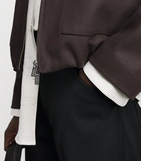 Barena Venezia Wool-blend Tailored Bomber Jacket