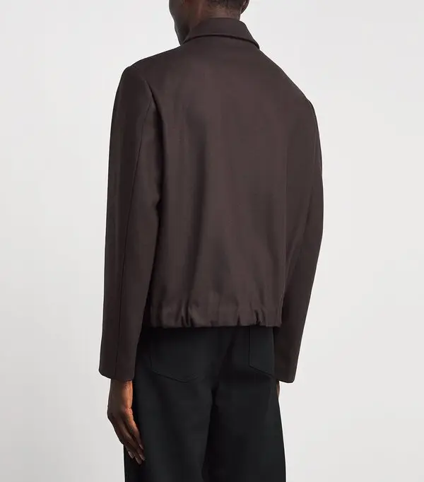 Barena Venezia Wool-blend Tailored Bomber Jacket