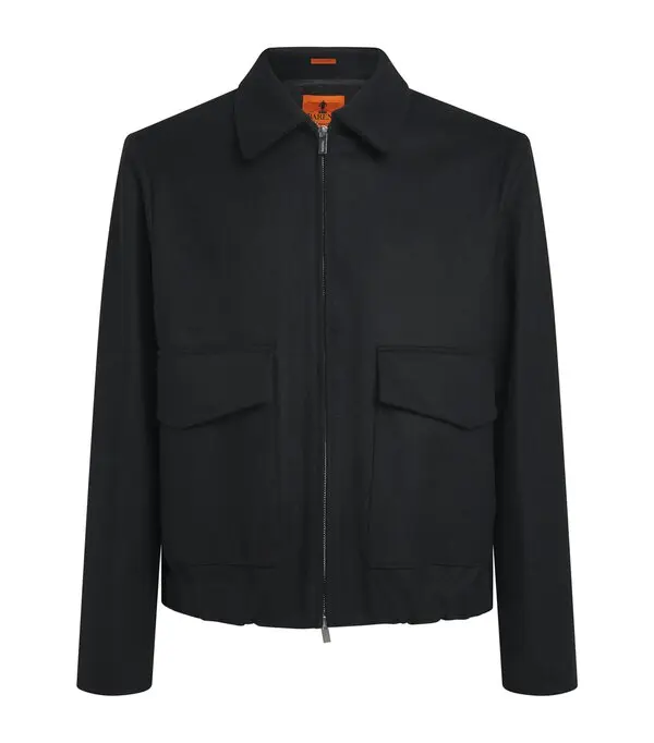 Barena Venezia Wool-blend Tailored Bomber Jacket