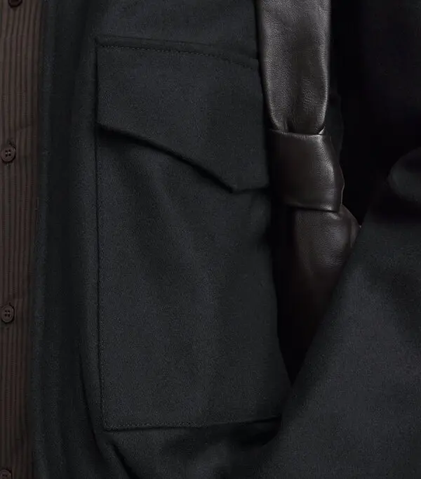 Barena Venezia Wool-blend Tailored Bomber Jacket