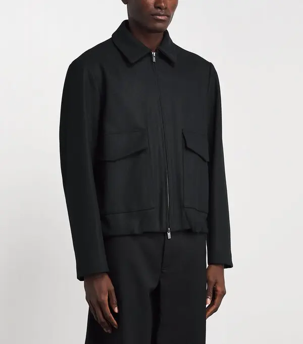 Barena Venezia Wool-blend Tailored Bomber Jacket