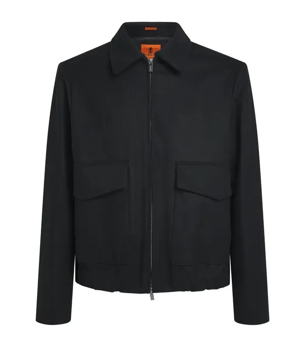 Barena Venezia Wool-blend Tailored Bomber Jacket
