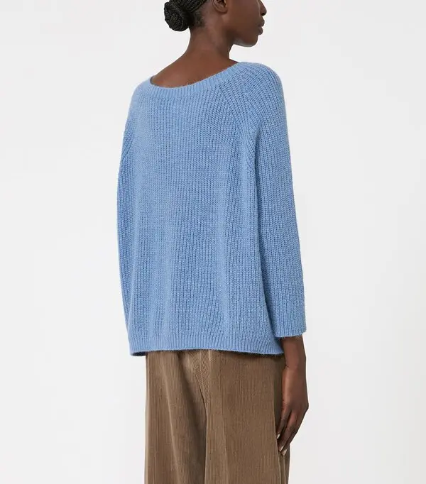 Max Mara Ribbed Round-neck Sweater