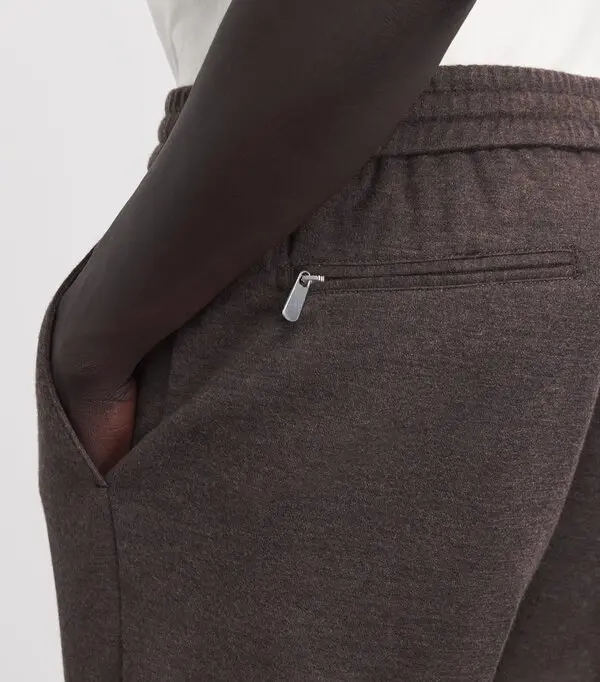Marco Pescarolo Cashmere-blend Drawstring Trousers
