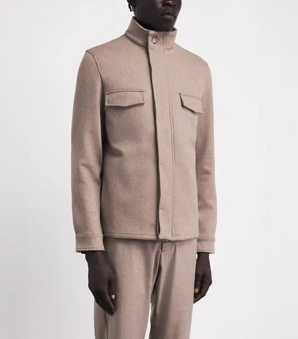 Marco Pescarolo Stretch Cashmere Field Jacket