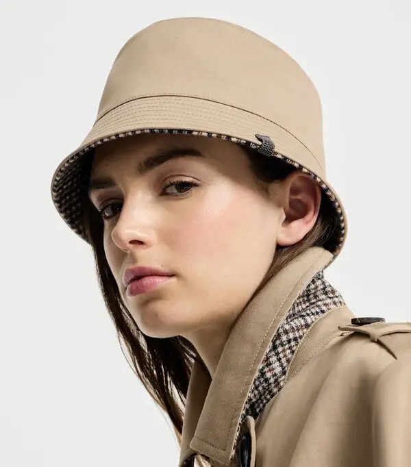 Brunello Cucinelli Cotton-linen Reversible Bucket Hat