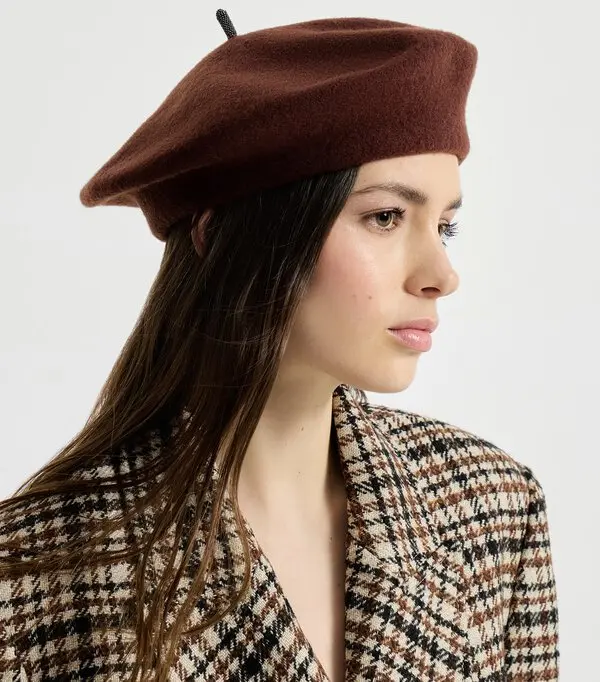 Brunello Cucinelli Wool Beret