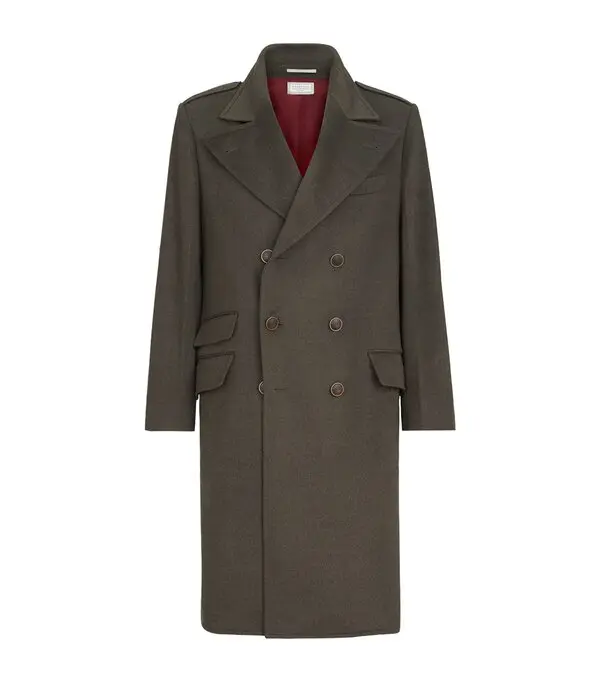 Brunello Cucinelli Virgin Wool Water-resistant Coat