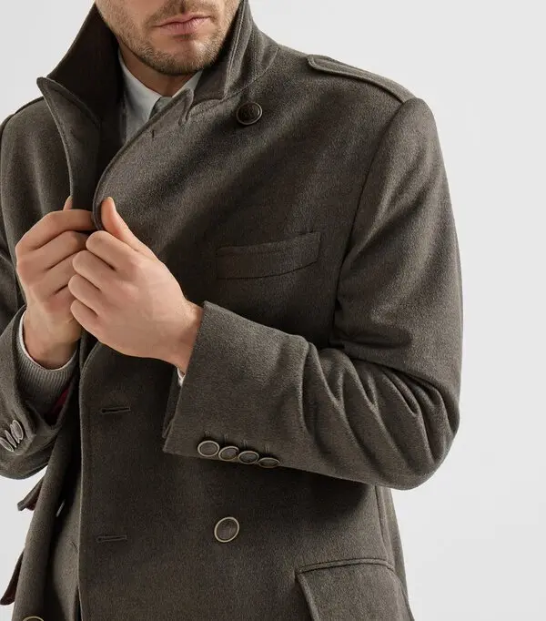 Brunello Cucinelli Virgin Wool Water-resistant Coat