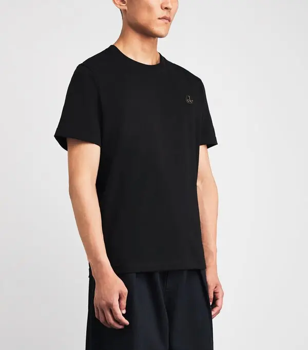 Moose Knuckles Cotton Logo T-shirt - Black