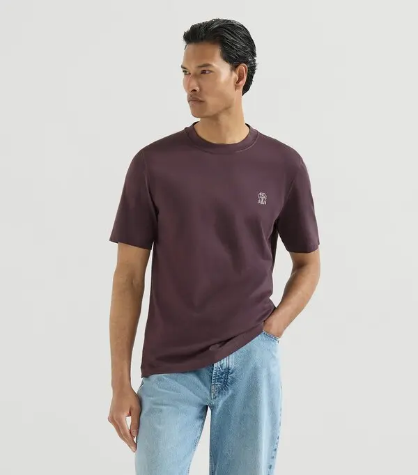 Brunello Cucinelli Cotton Logo T-shirt