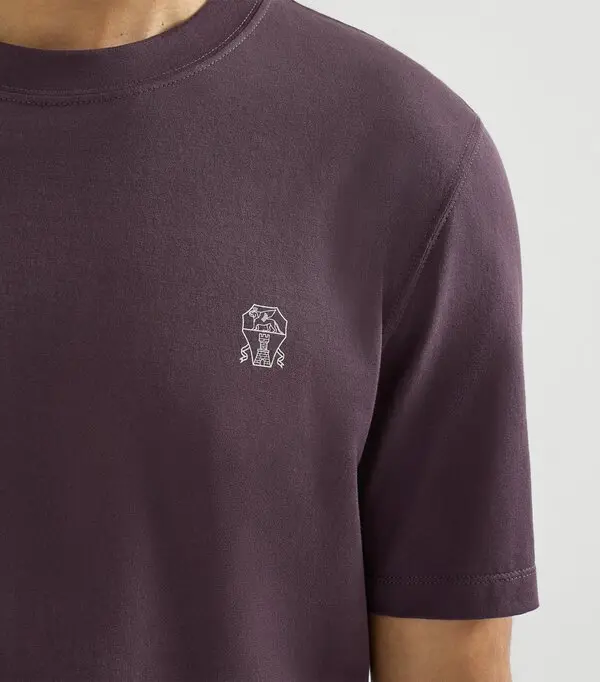 Brunello Cucinelli Cotton Logo T-shirt