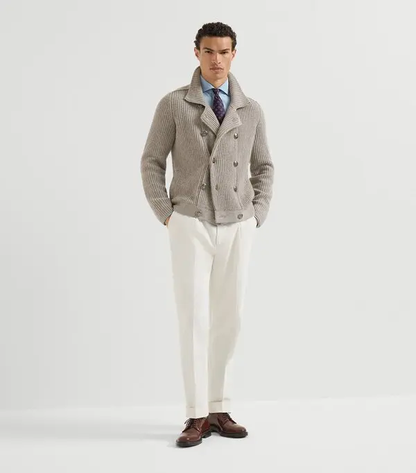 Brunello Cucinelli Cashmere Double-breasted Cardigan