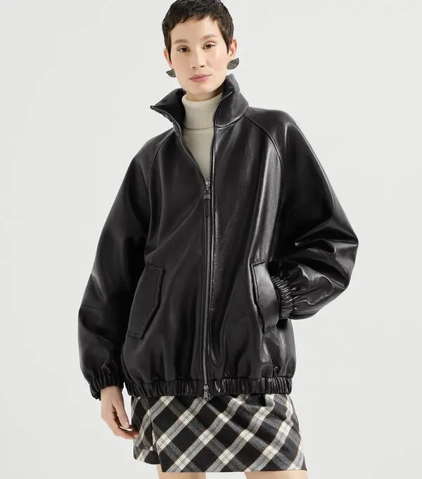 Brunello Cucinelli Nappa Leather Jacket