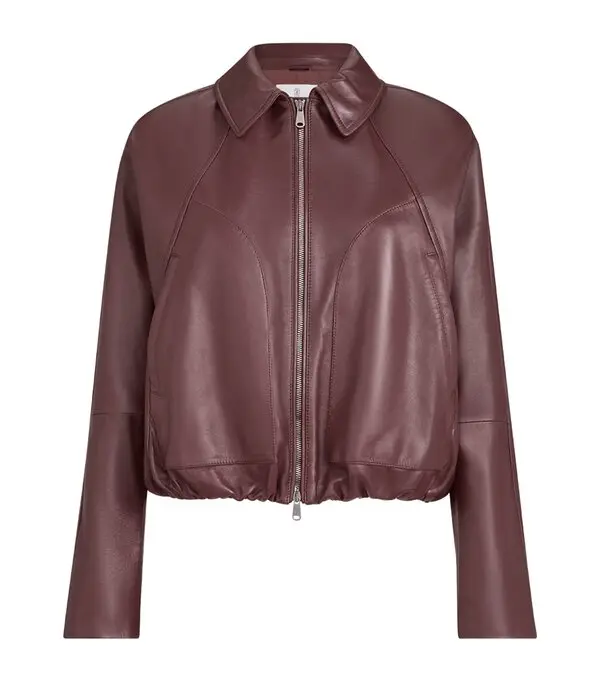 Brunello Cucinelli Nappa Leather Jacket