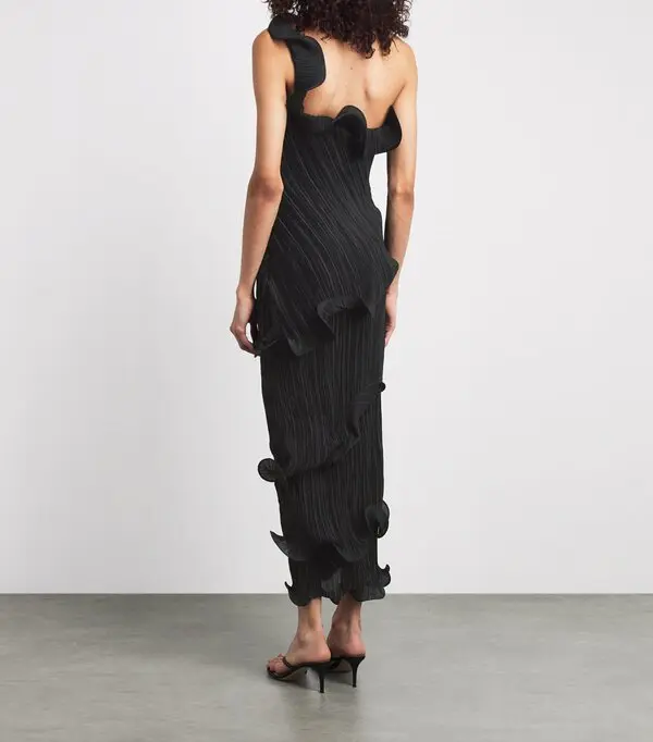 Cult Gaia Pleated Payton Gown