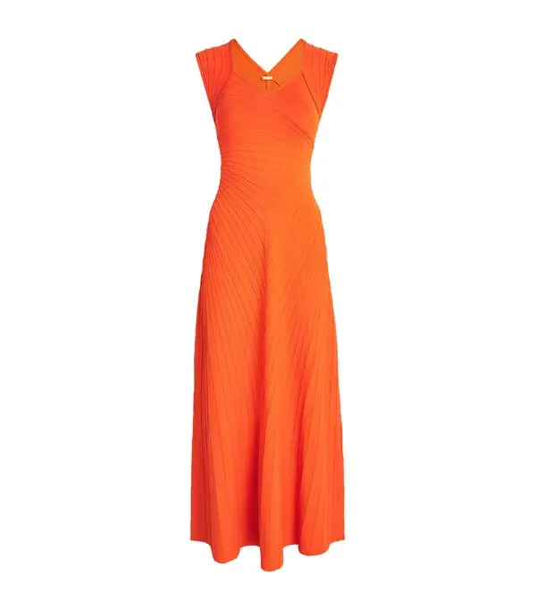 Cult Gaia Knitted Maia Maxi Dress
