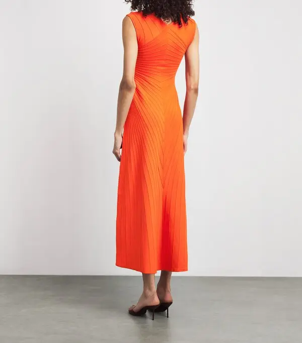 Cult Gaia Knitted Maia Maxi Dress