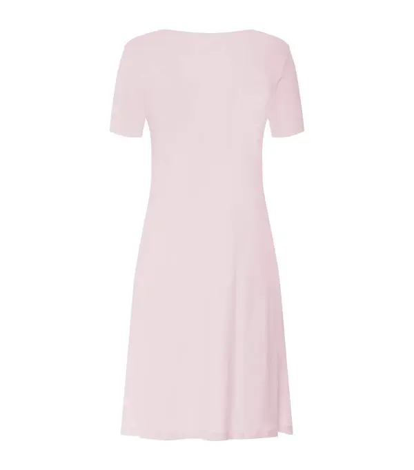 Hanro Cotton Rosaria Short-sleeve Dress