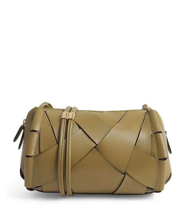 Ulla Johnson Leather Charlotte Camera Bag - Green