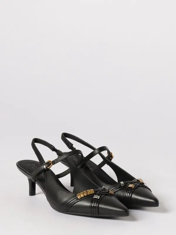 Pinko Gloria 18 Leather Slingbacks
