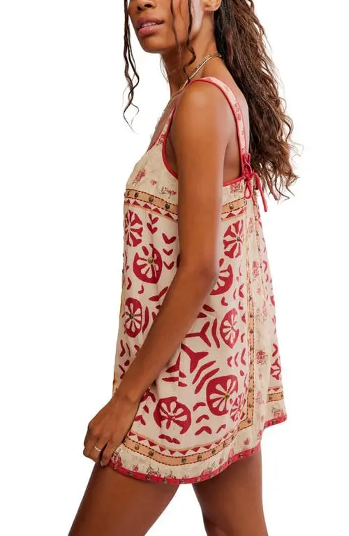 Free People Fleur" Studded Mini Dress
