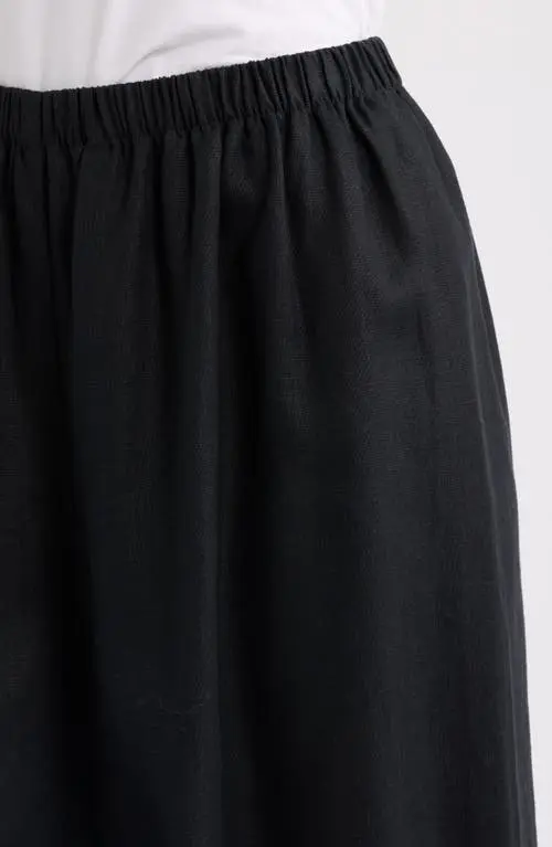 Faithfull The Brand Kortez Balloon Linen Pants - Black
