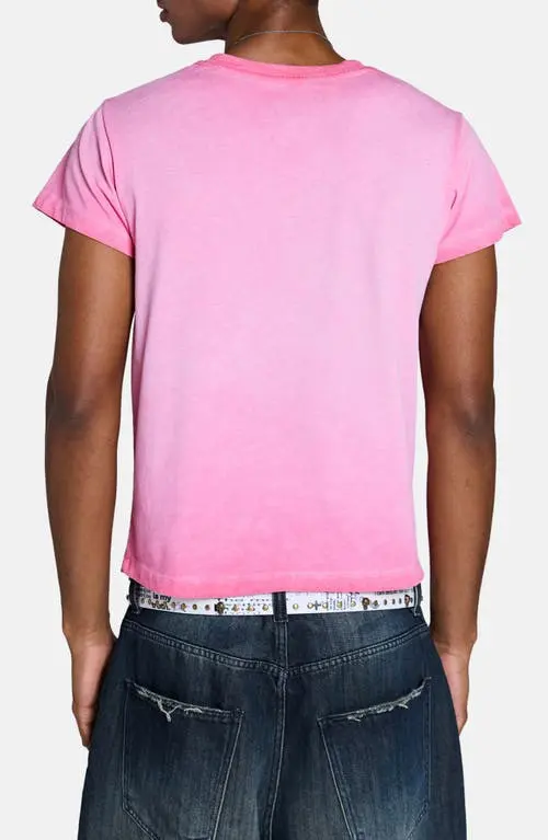 JADED LONDON Washed Vision Graphic T-shirt